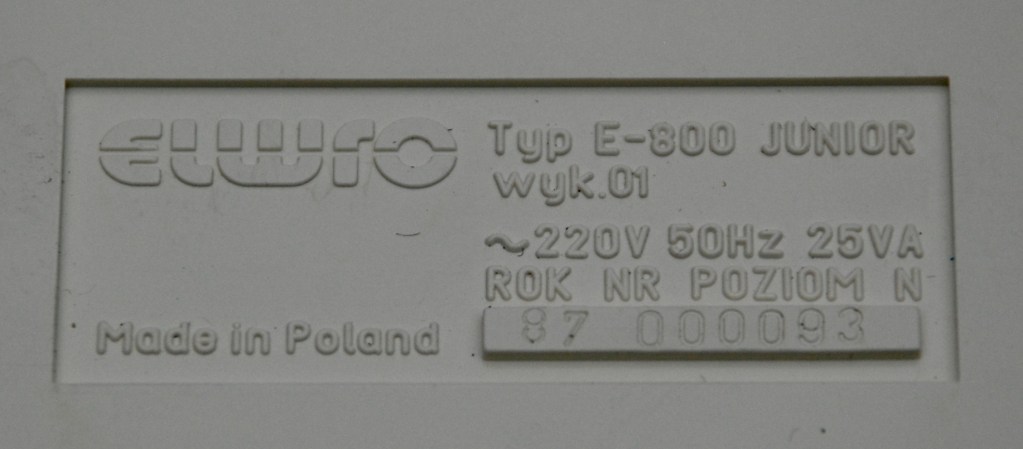 Elwro 800 Junior - Old Crap Vintage Computing