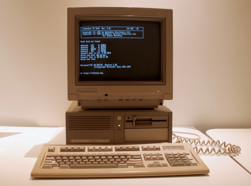 Commodore PC 20-III - Old Crap Vintage Computing