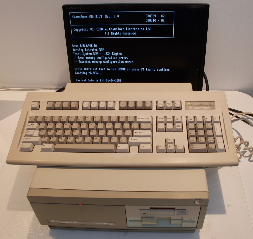 Commodore PC 30-III - Old Crap Vintage Computing
