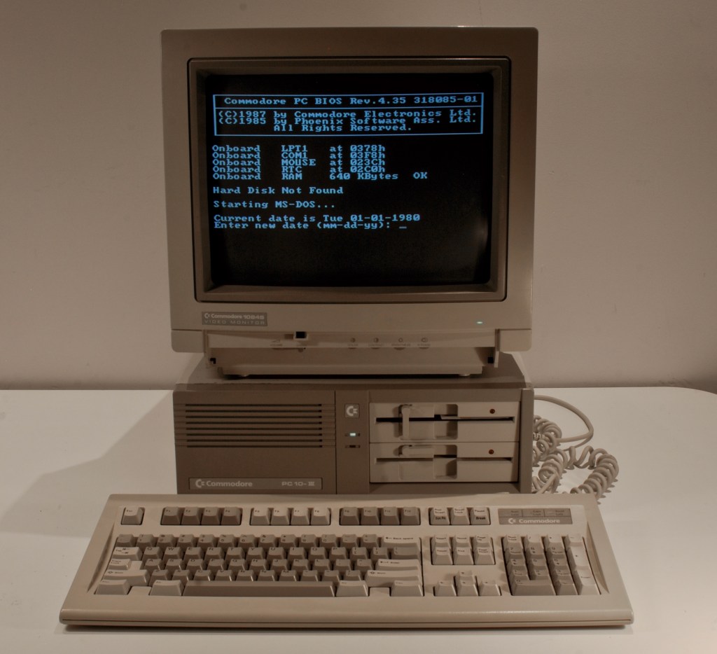 Commodore PC 10-III - Old Crap Vintage Computing