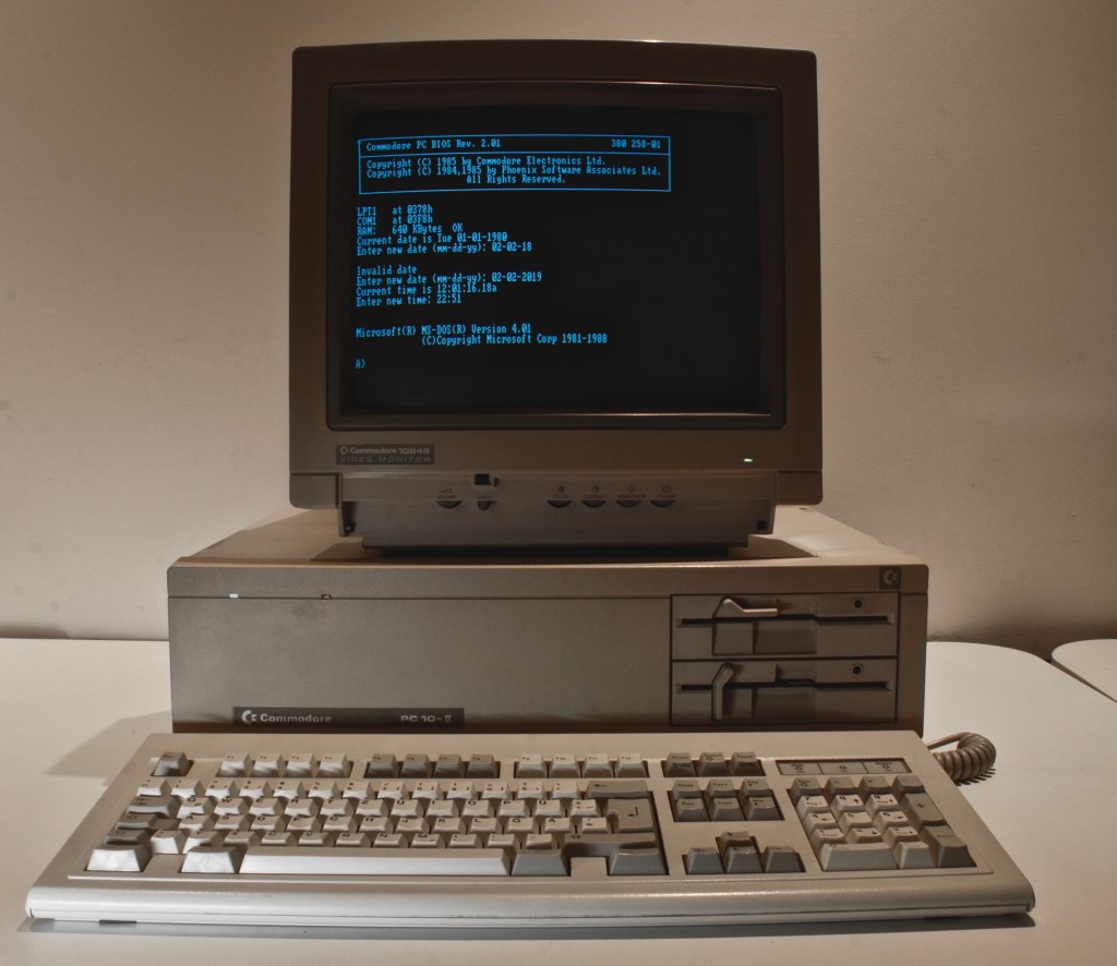 Commodore PC 10-II - Old Crap Vintage Computing