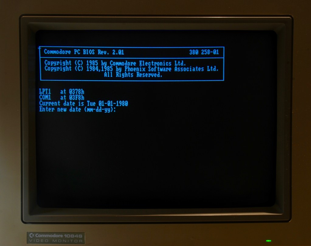 Commodore PC 10-II - Old Crap Vintage Computing