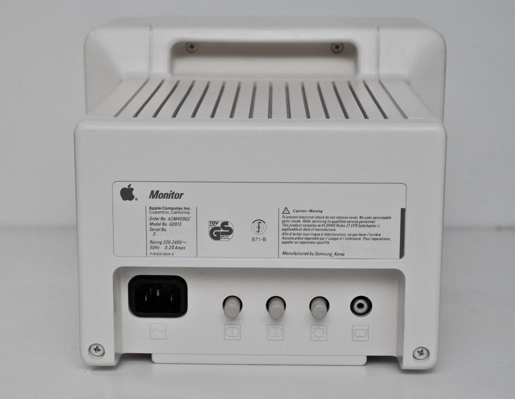 Apple IIc Monitor - Old Crap Vintage Computing