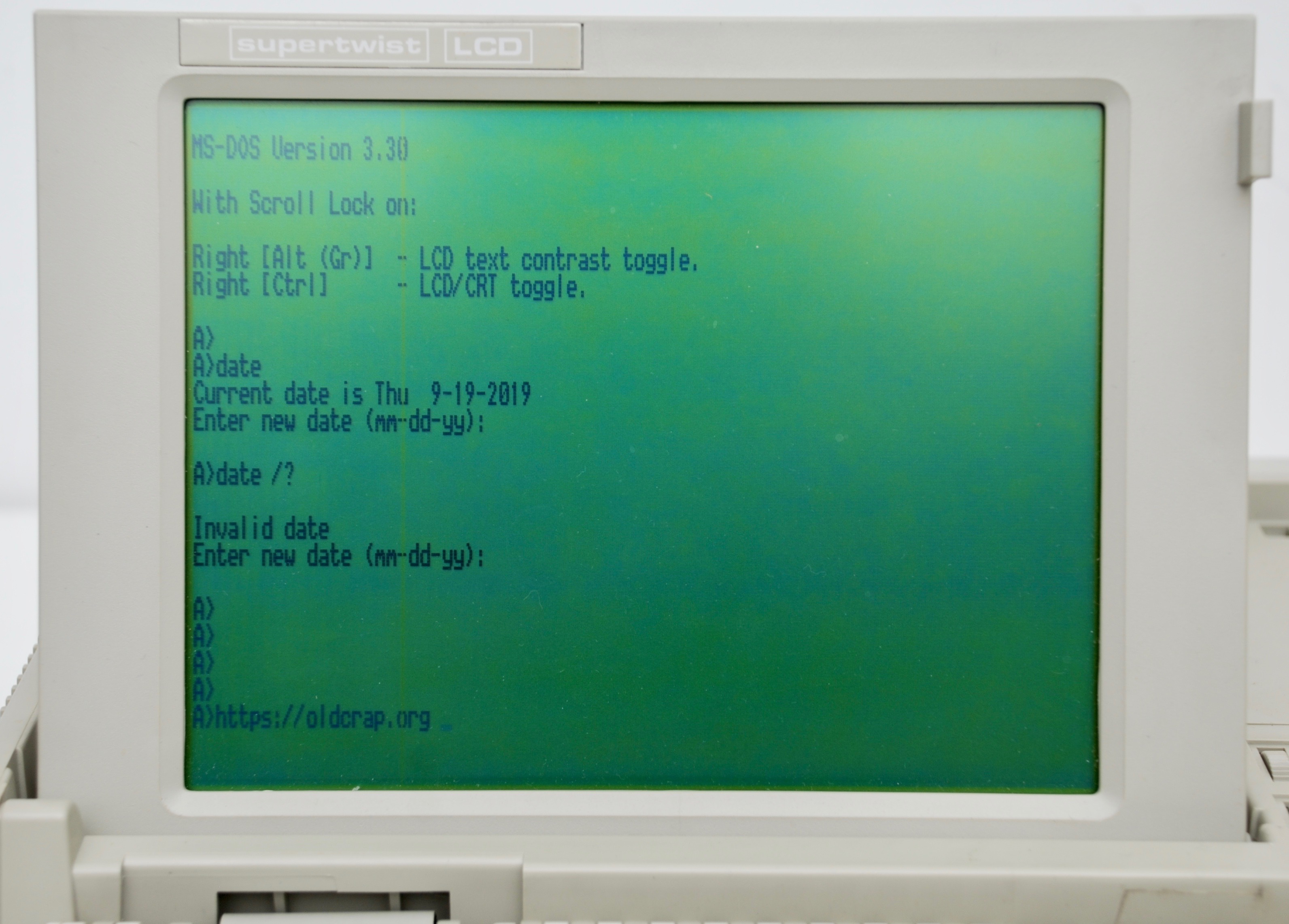 Amstrad PPC 512 - Old Crap Vintage Computing