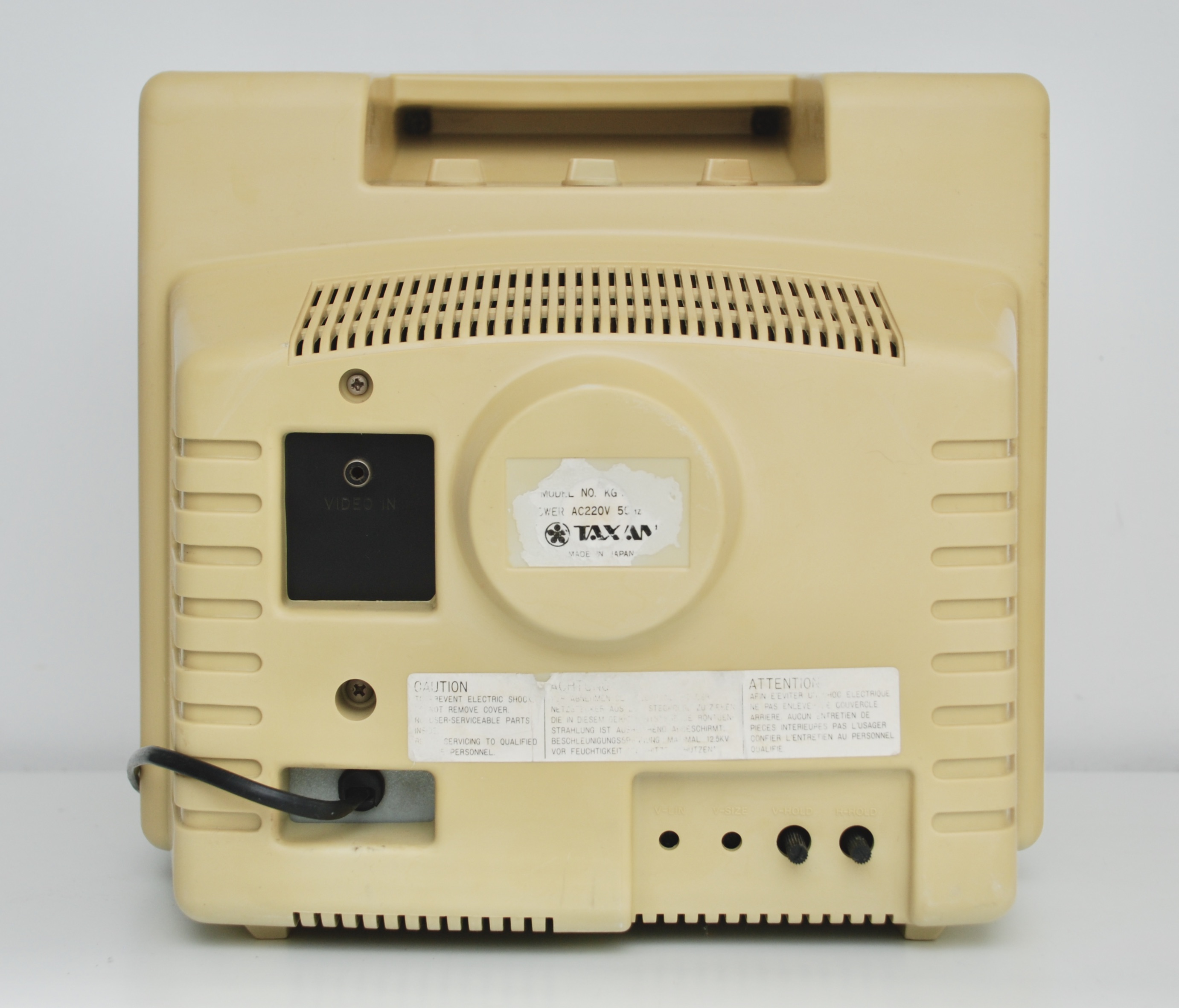Taxan KG-12N Monitor - Old Crap Vintage Computing