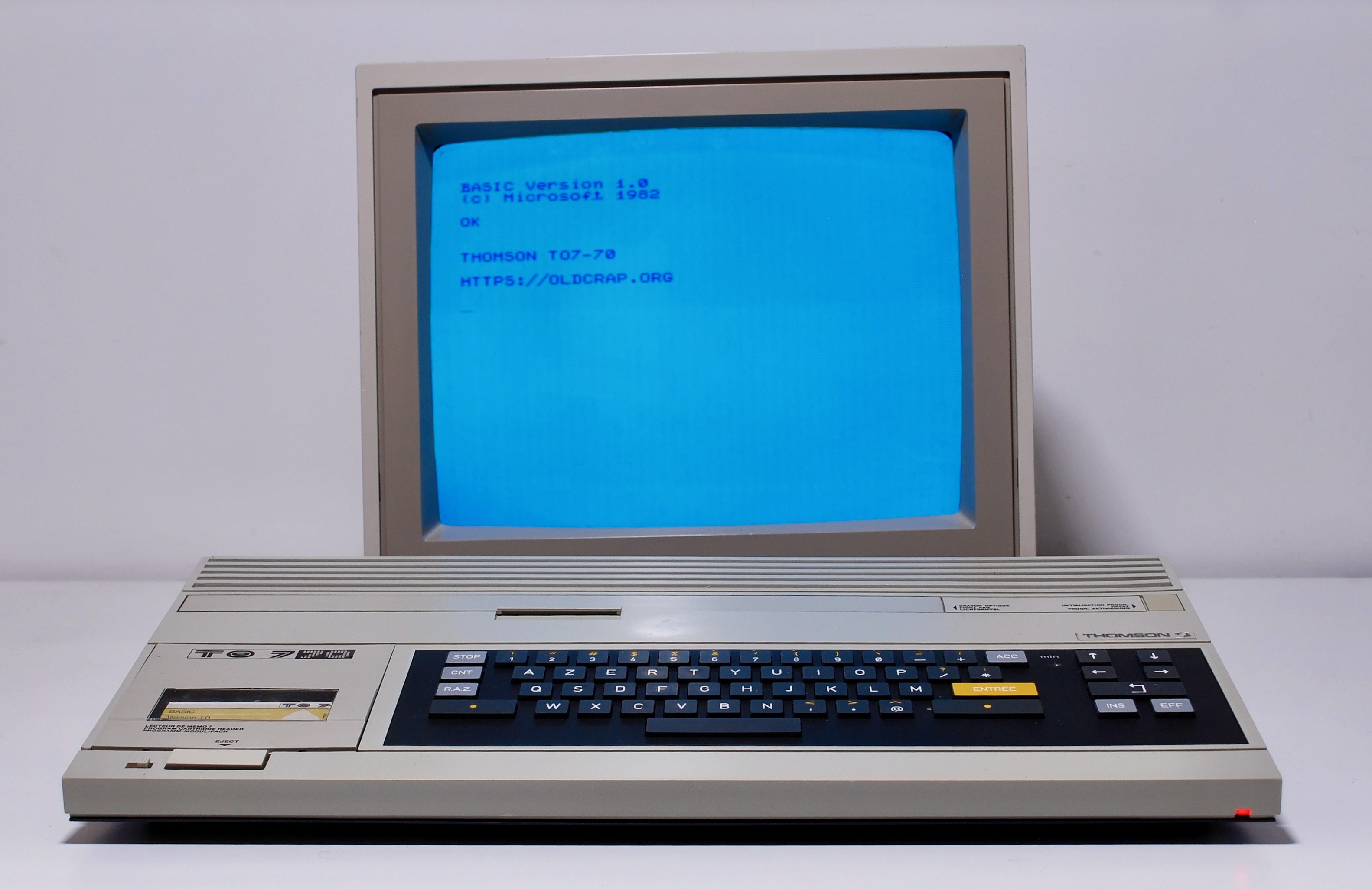 Thomson TO7-70 - Old Crap Vintage Computing