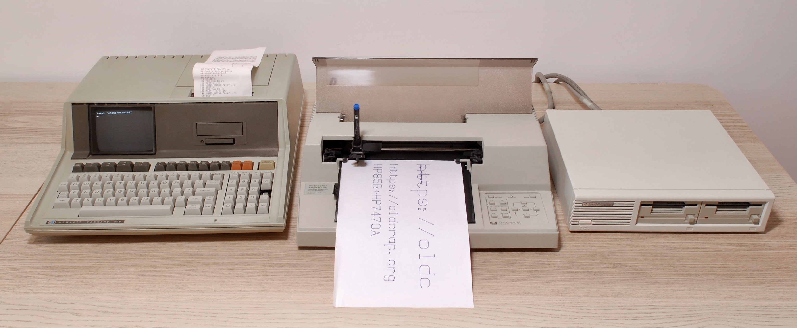 HP 7470A Plotter - Old Crap Vintage Computing