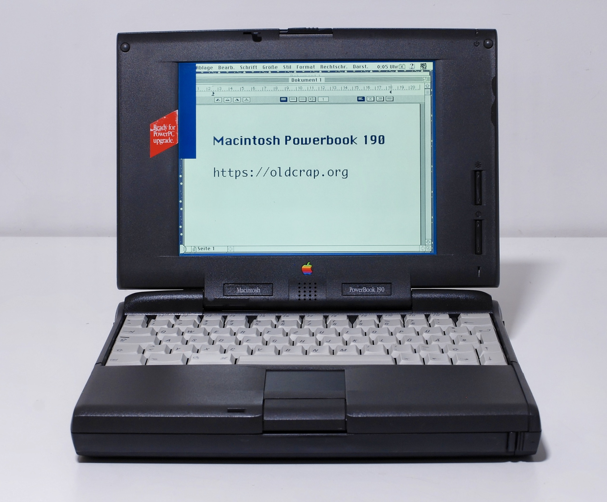 Apple Macintosh Powerbook 190 - Old Crap Vintage Computing
