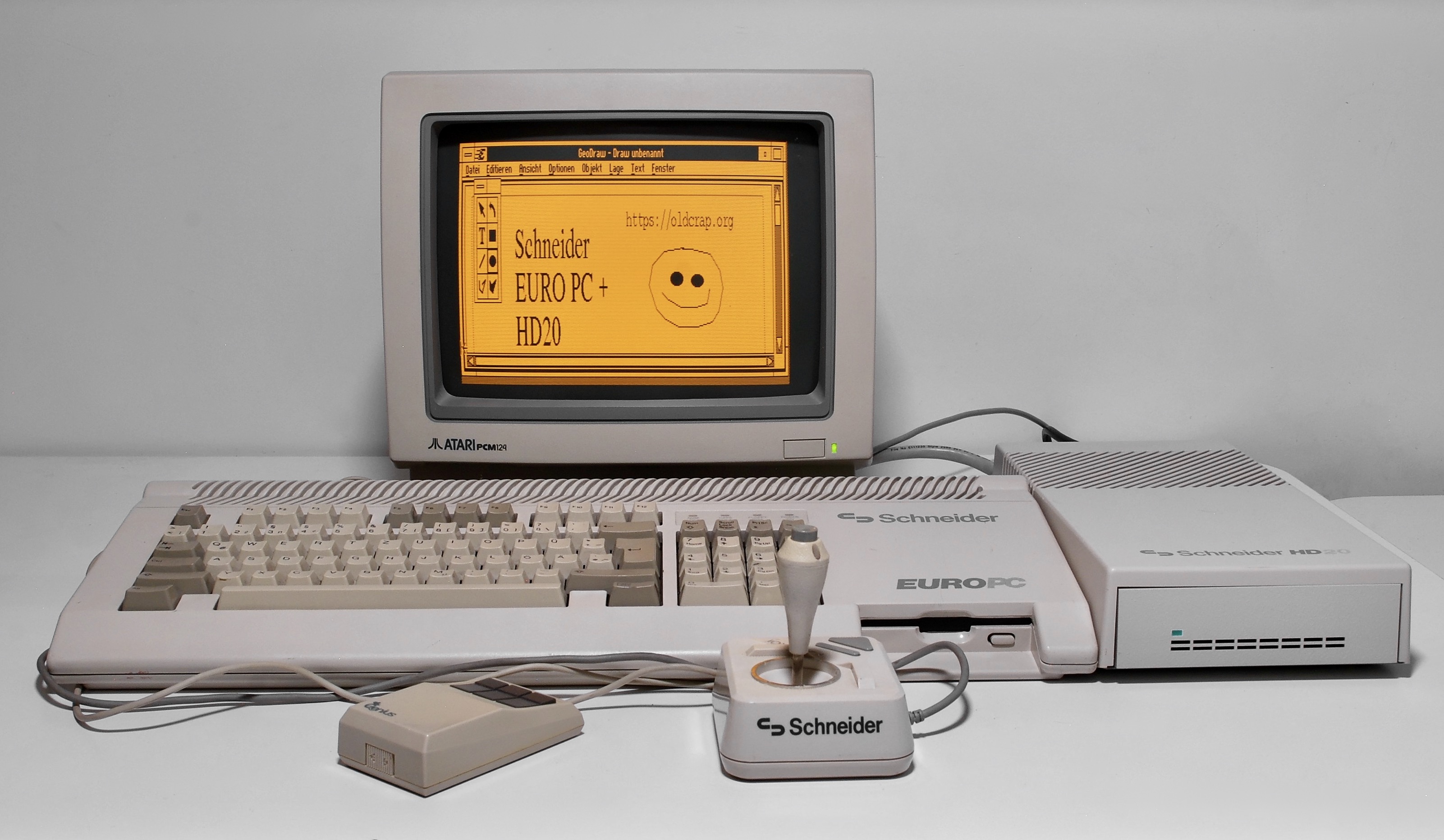 Schneider Euro PC - Old Crap Vintage Computing