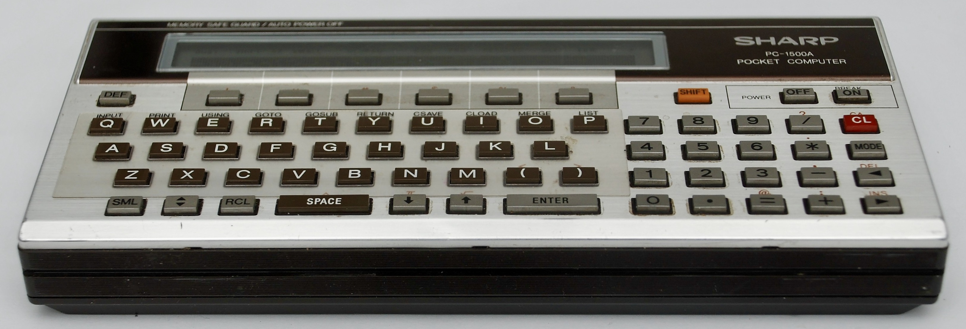 Sharp PC-1500A - Old Crap Vintage Computing
