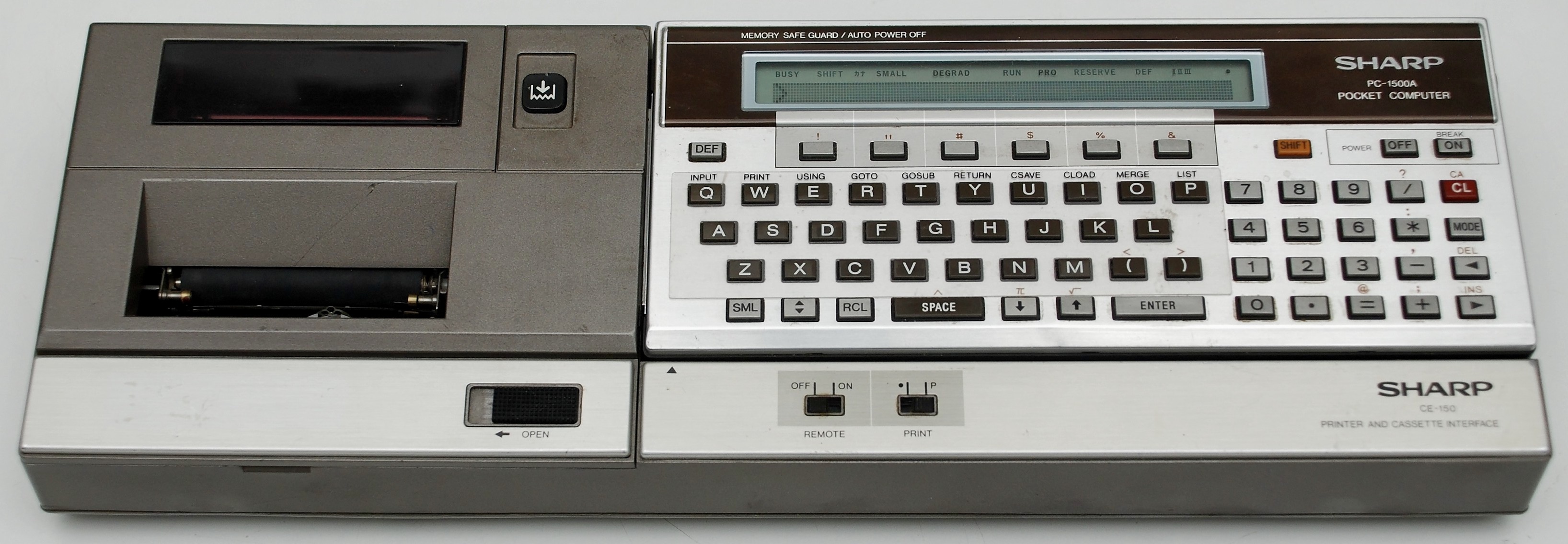 Sharp PC-1500A - Old Crap Vintage Computing