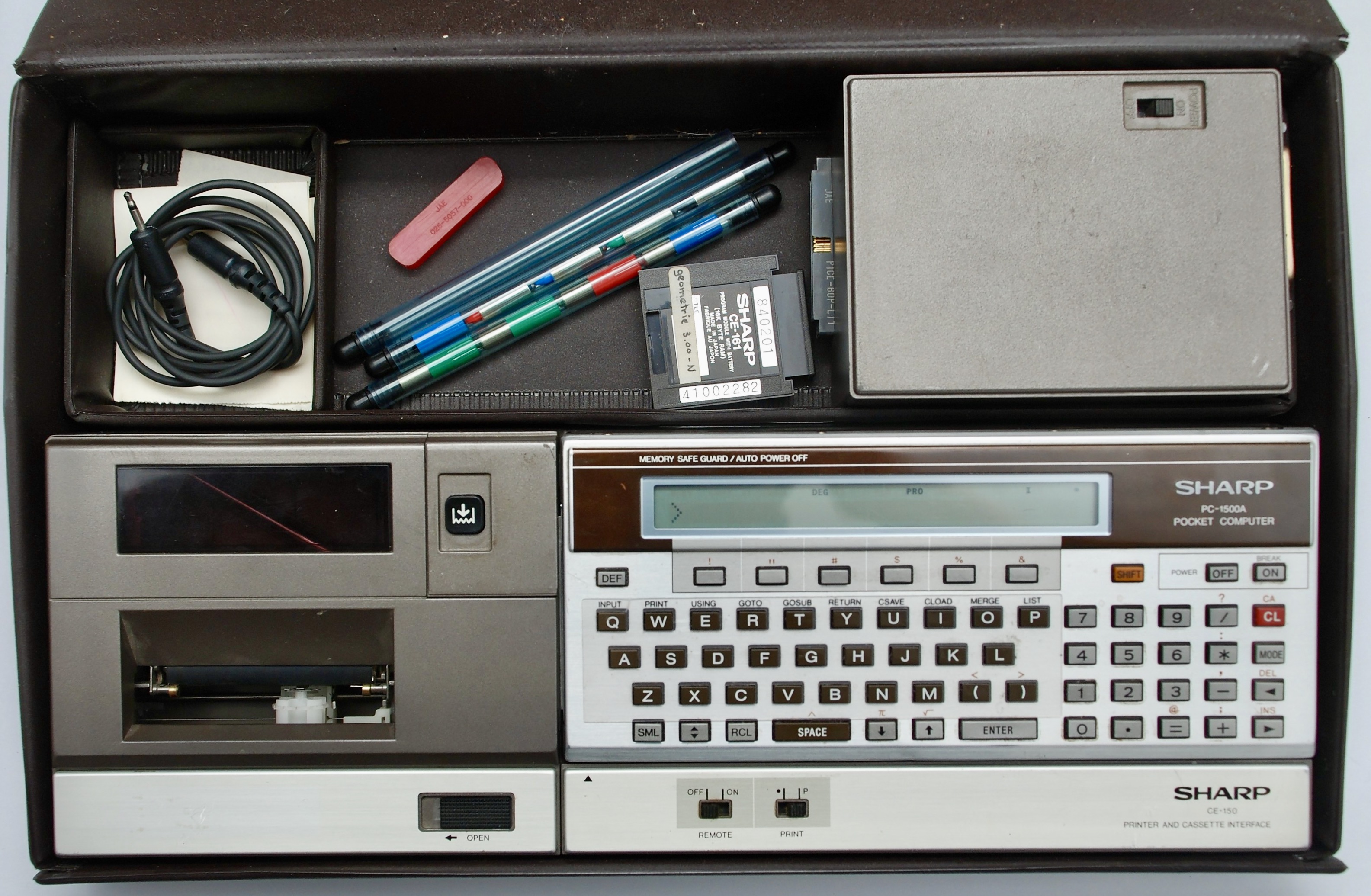 Sharp PC-1500A - Old Crap Vintage Computing