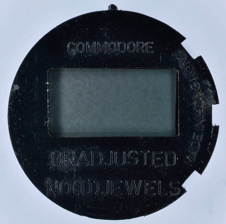 Model A - Commodore LCD Watch - Men's, Round - Old Crap Vintage Computing