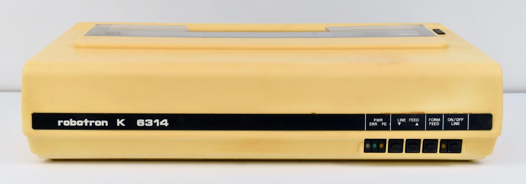 Robotron K 6314 Printer - Old Crap Vintage Computing