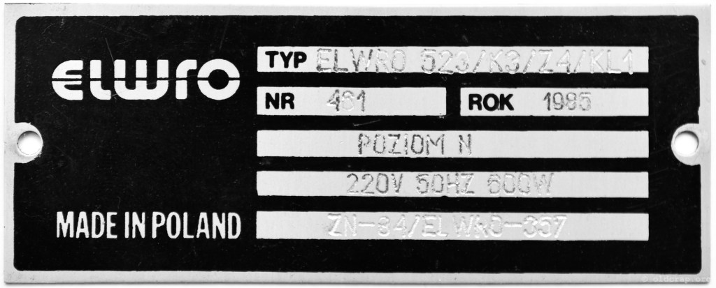 Elwro 523 - Old Crap Vintage Computing