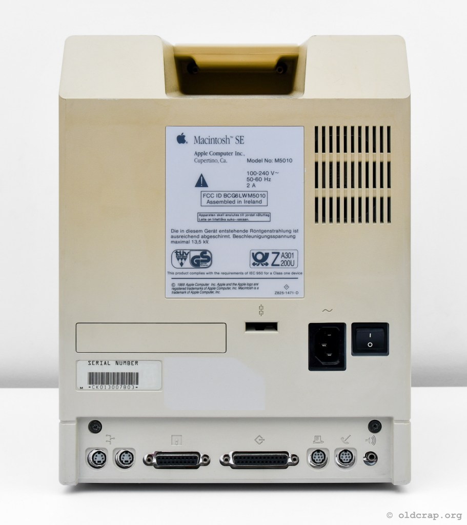 Macintosh SE FDHD - Old Crap Vintage Computing