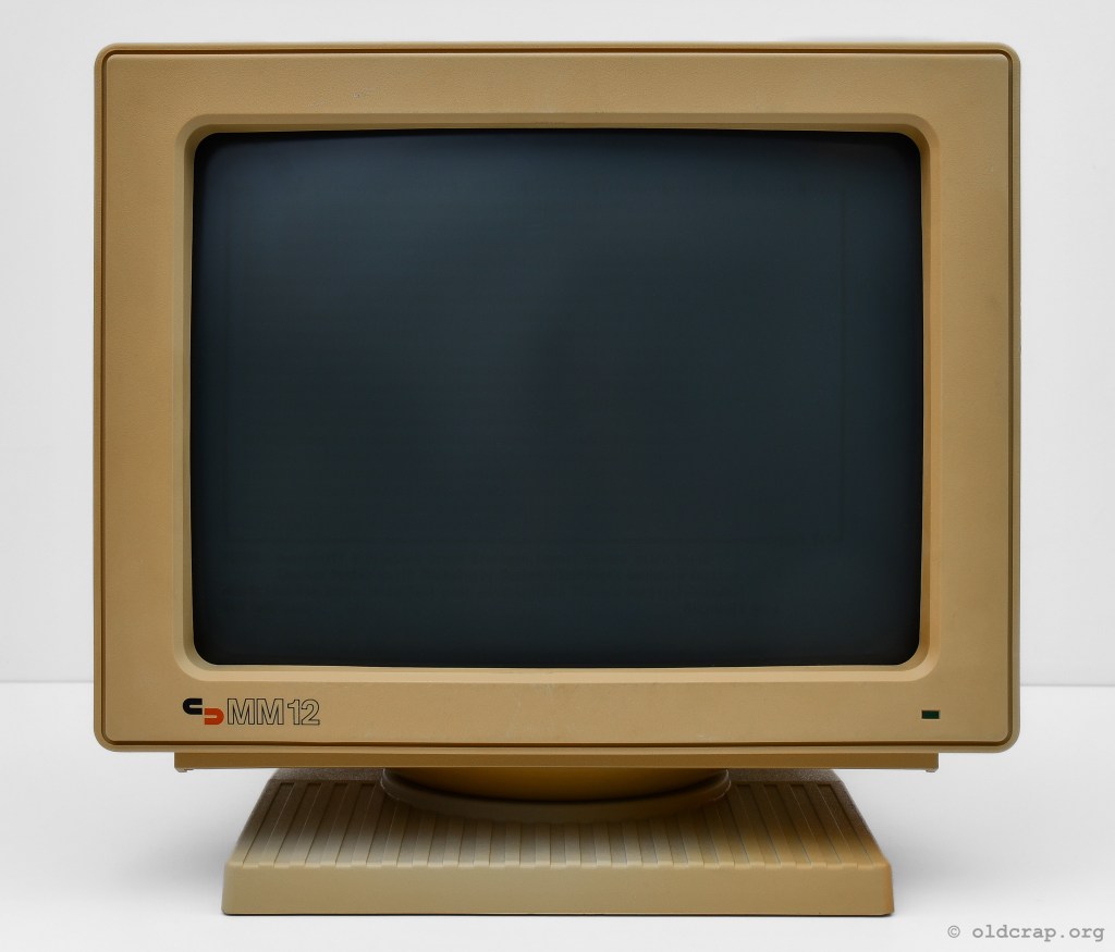 Schneider MM12 Monitor - Old Crap Vintage Computing